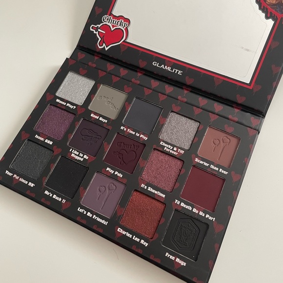 Glamlite | Makeup | Glamlite X Chucky Crazy In Love Palette | Poshmark